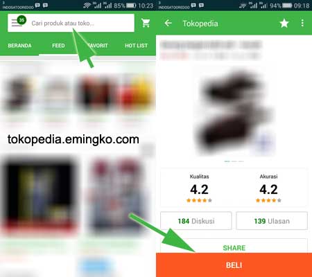 Cara Belanja Online Beli Barang di Tokopedia + Gambar