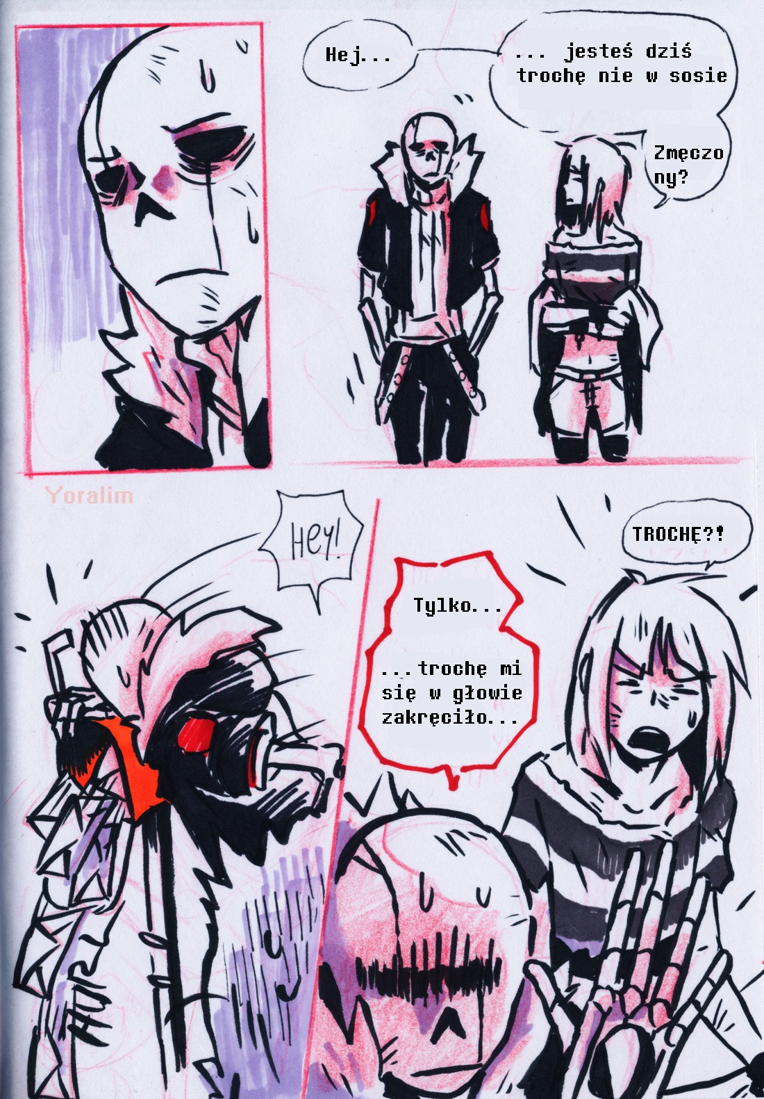 Undertale: EchoTale by yoralim - Zakręt I [Indirect I - tłumaczenie PL ...