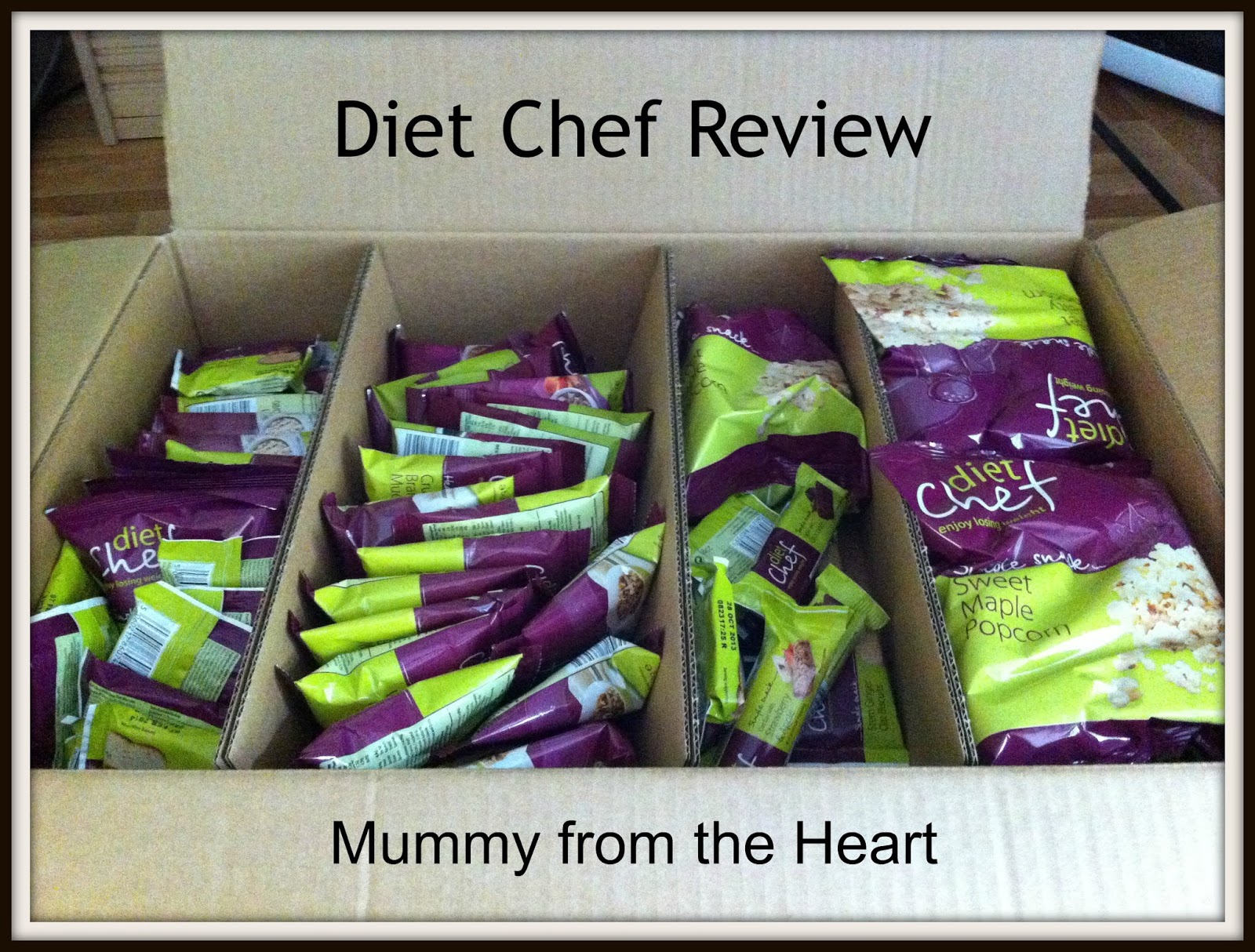 Mummy From The Heart: Trying out Diet Chef