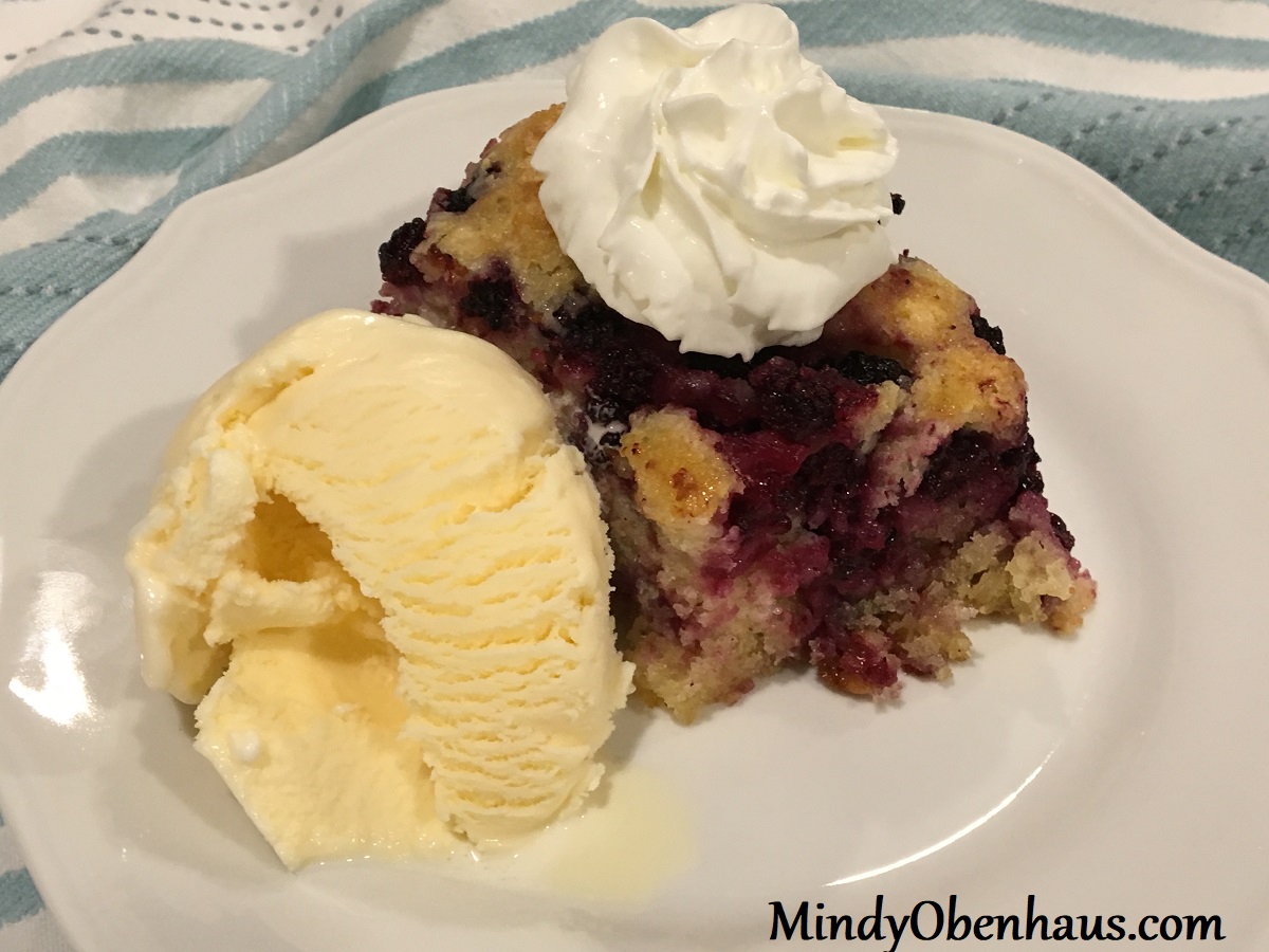 Yankee-Belle Cafe: Dewberry Cobbler