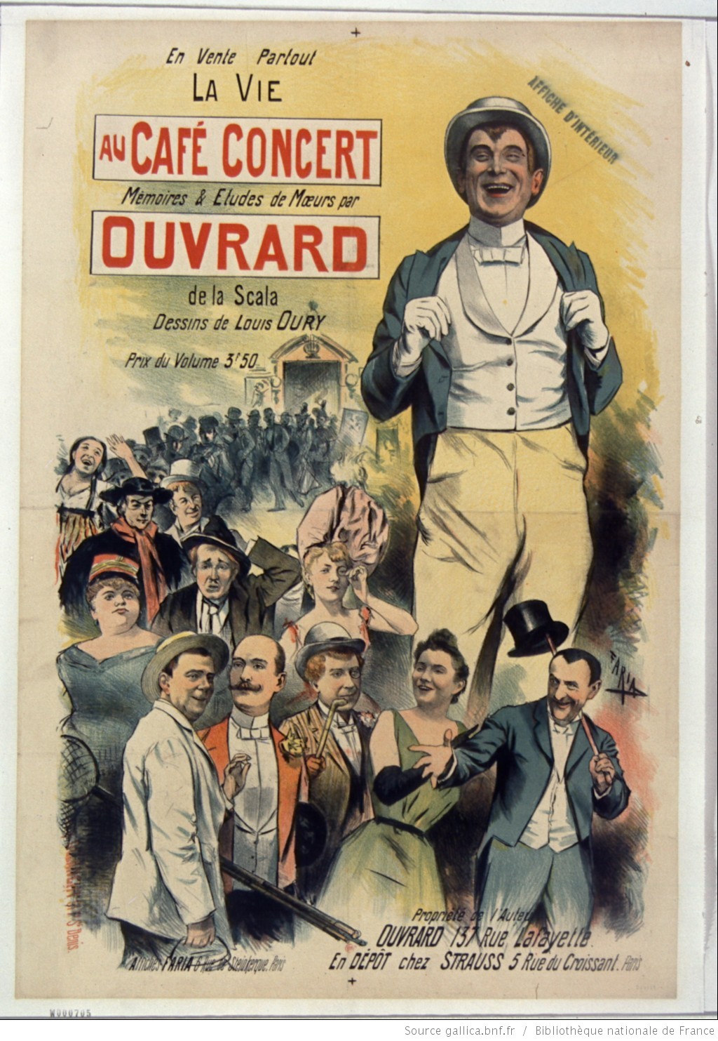 French Vocabulary Illustrated: café-concert