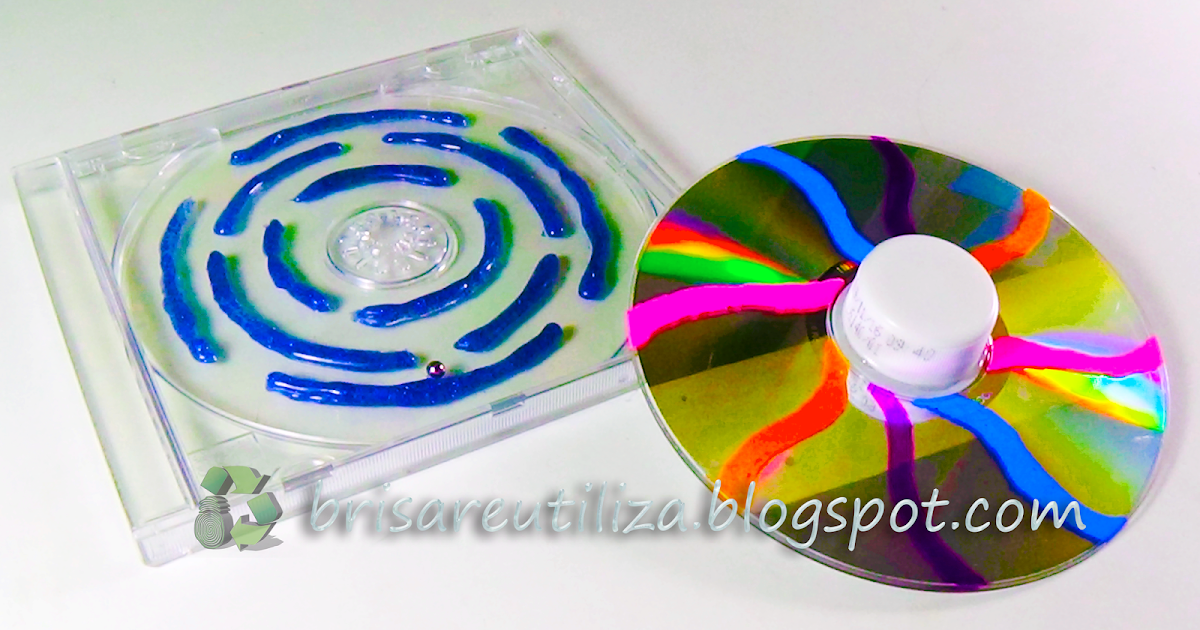 Ecobrisa Manualidades: Juguetes para niños pequeños con cd