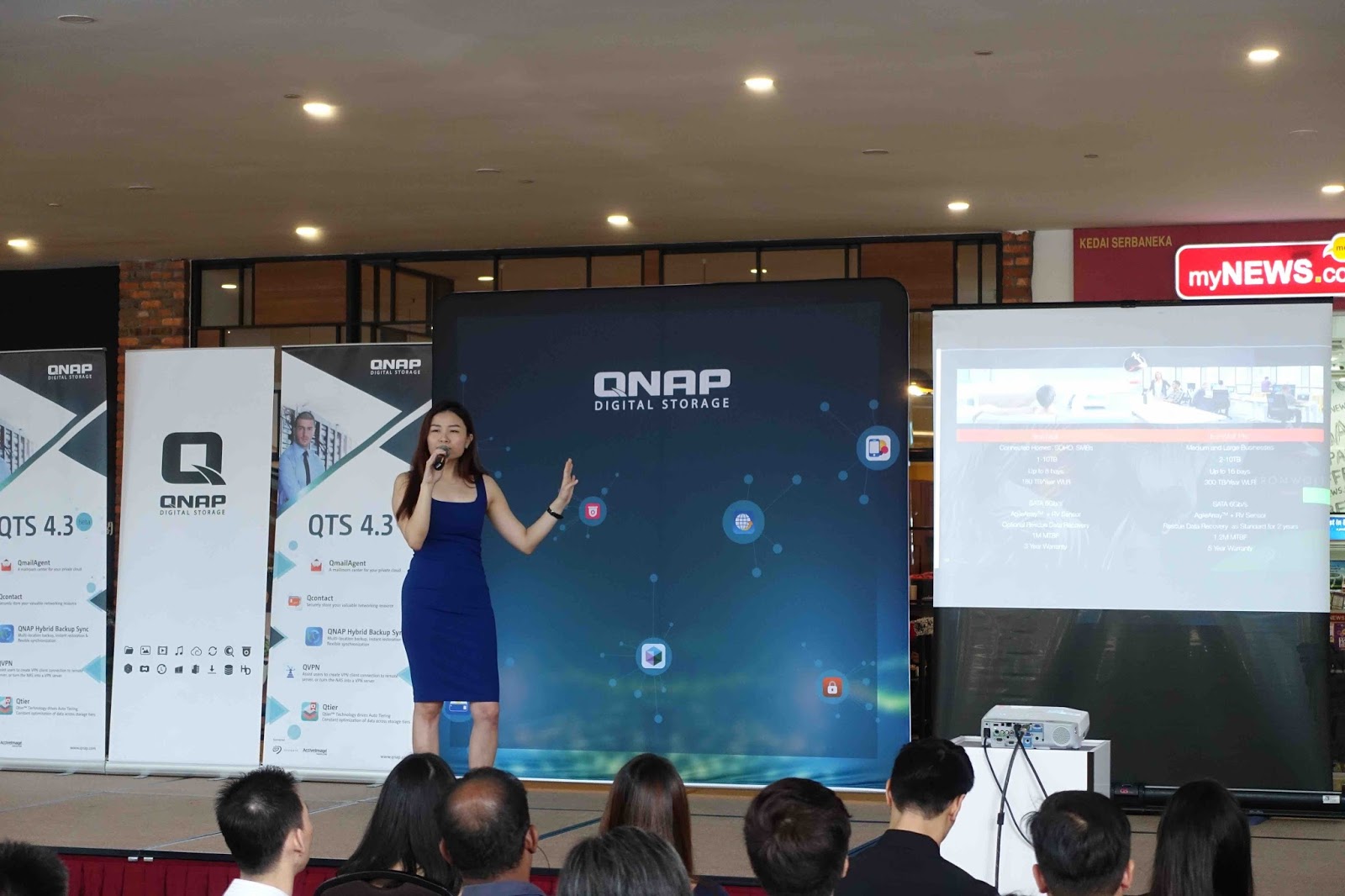 QNEP announced their new Smart NAS OS, QTS 4.3 in Malaysia! | TAV