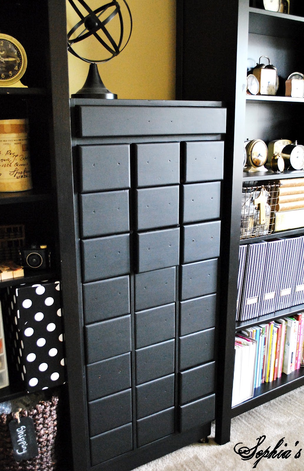 Sophia's: Organized Craft Cabinet