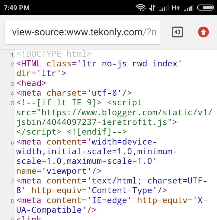 Webpage Ka Source Codes Kaise Dekhe Android phone Browser Se Webpage Ka Source Codes Kaise Dekhe Android phone Browser Se