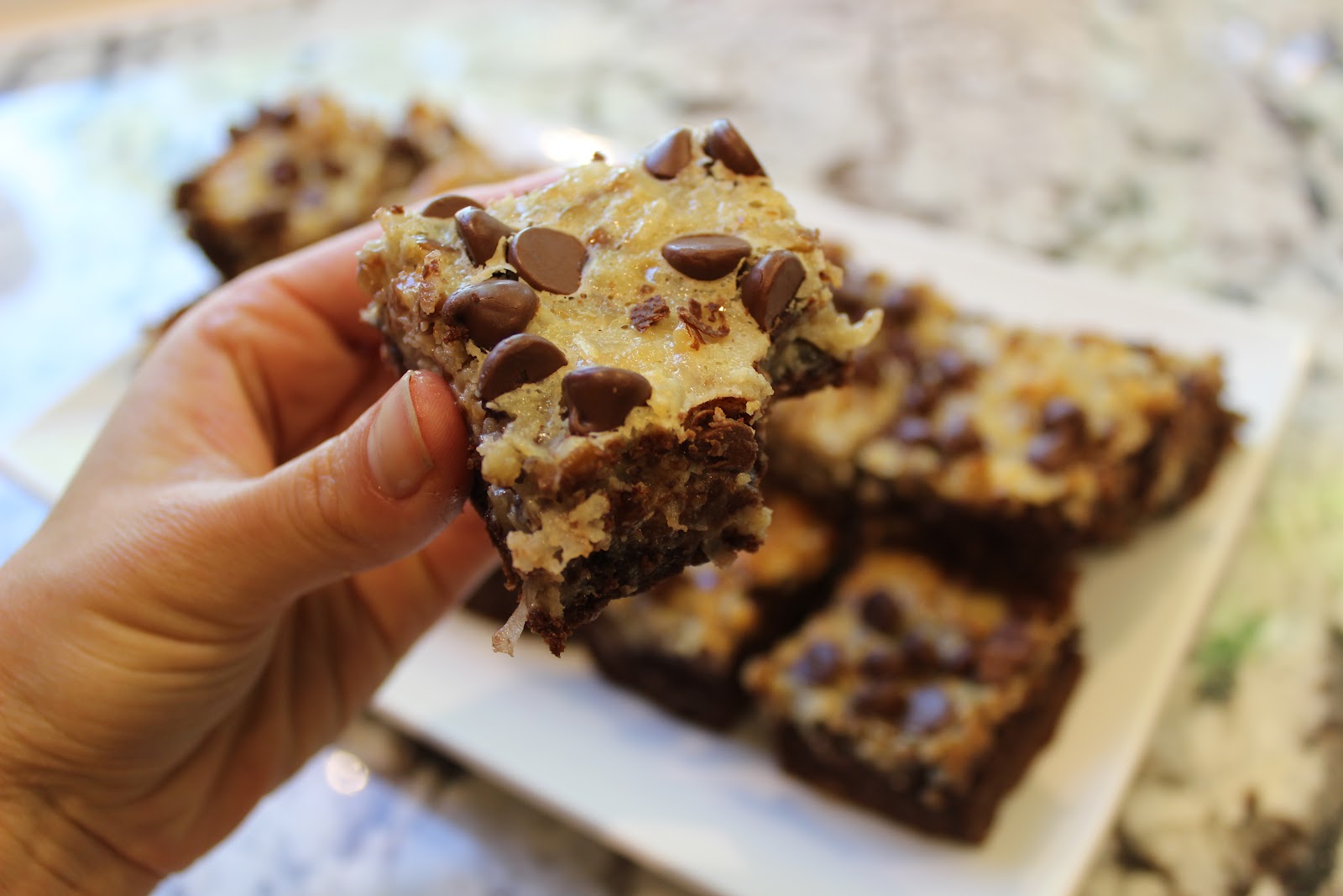 One Bite of Anything: German Chocolate Bars