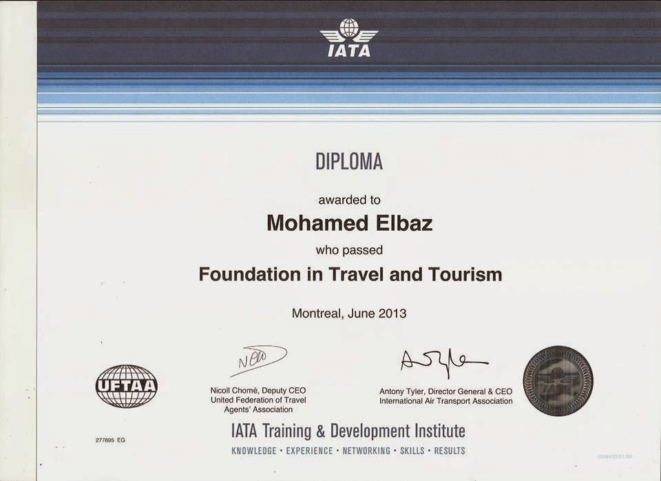 EG SKY Travel & Tourism Training: ( IATA Travel & Tourism Foundation ...