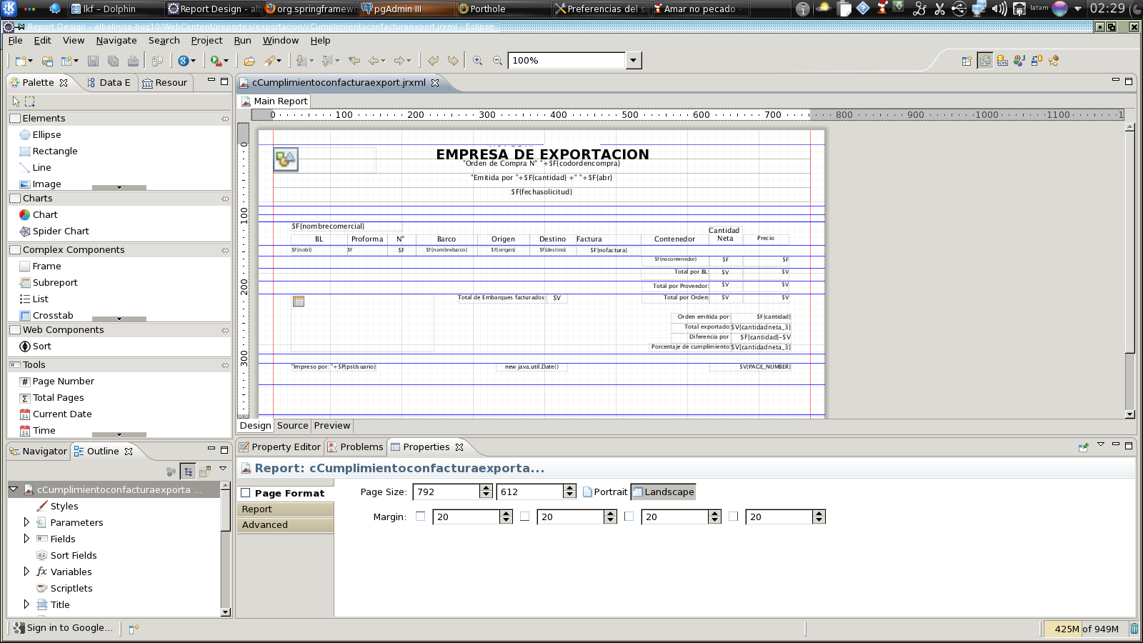 Nacido Para Ser Informatico Jasperreport Ireport Eclipse