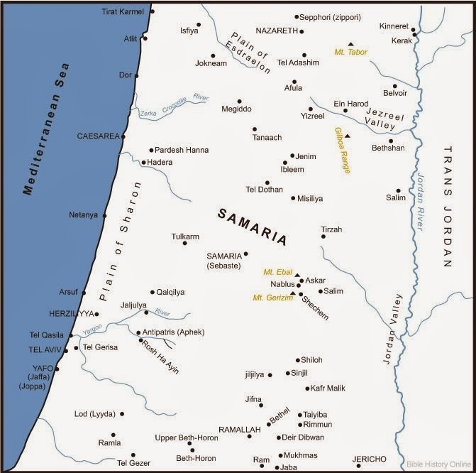 DIDÀCTICA DEL PATRIMONI CULTURAL: SAMARIA, CAPITAL DE ISRAEL Y LA ...