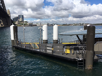 Sydney Ferry Blog: New wharf at Milsons Point