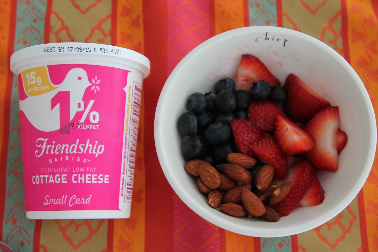 Cottage Cheese Fruit Bowl - The Chirping Moms