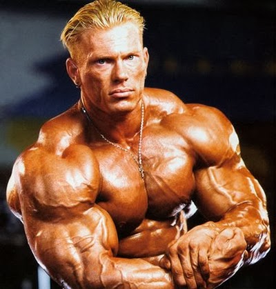 Celebrities and bodybuilding photos: Dennis Wolf in bodybuilding