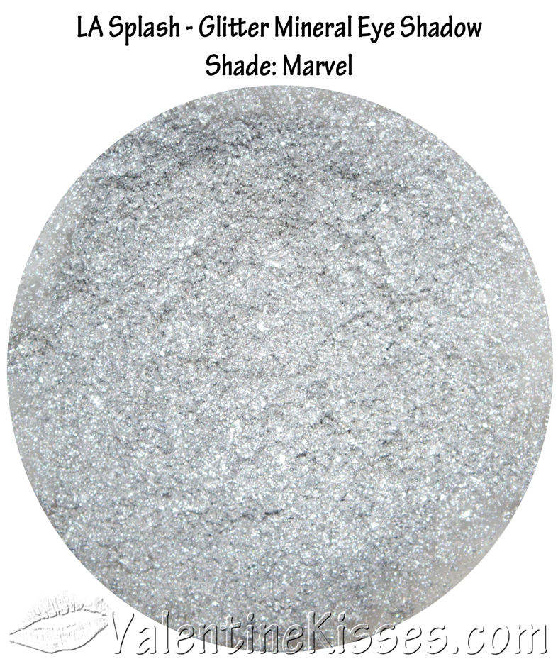 Valentine Kisses: LA Splash Crystallized Glitter, Diamond Dust Mineral ...