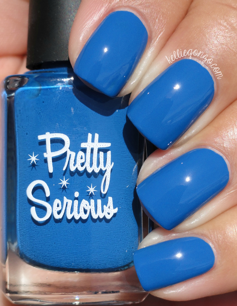 KellieGonzo: Pretty Serious Cosmetics Nail Polish & Treatments Swatches ...