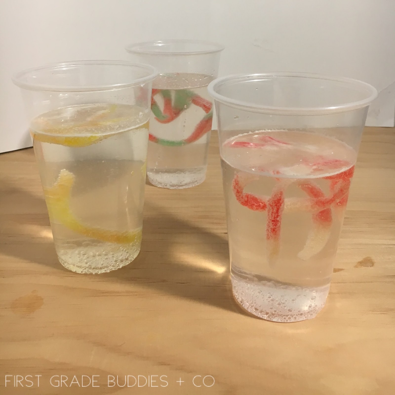 Simple Science: Dancing Gummy Worms | First Grade Buddies