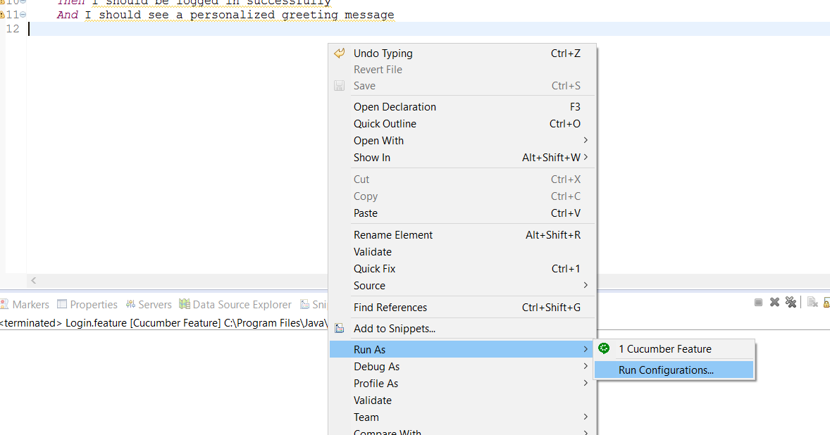 Programming for beginners: Cucumber: Generate method names in camel case