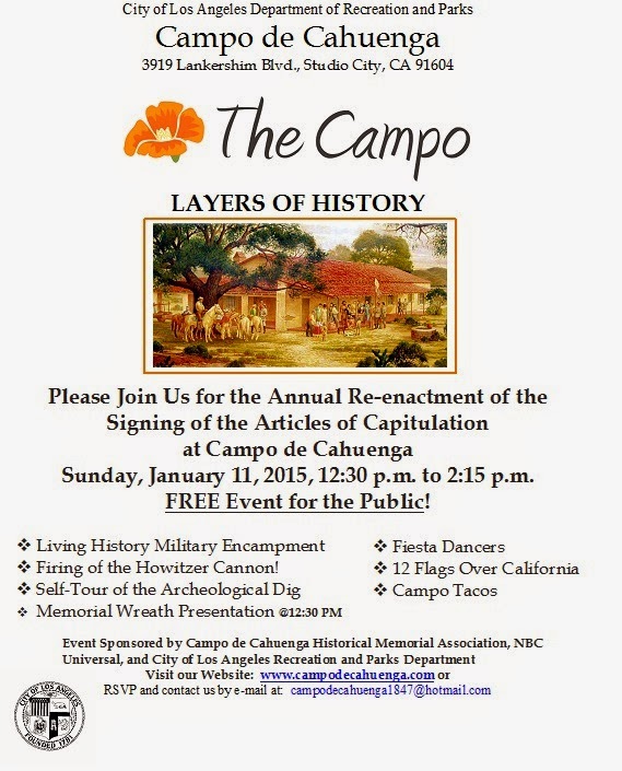 The Museum of the San Fernando Valley: CAMPO DE CAHUENGA ANNUAL RE ...