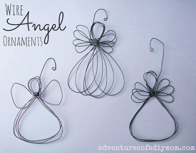 How to Make a Wire Angel Ornament - Nativity Ornament Series ...