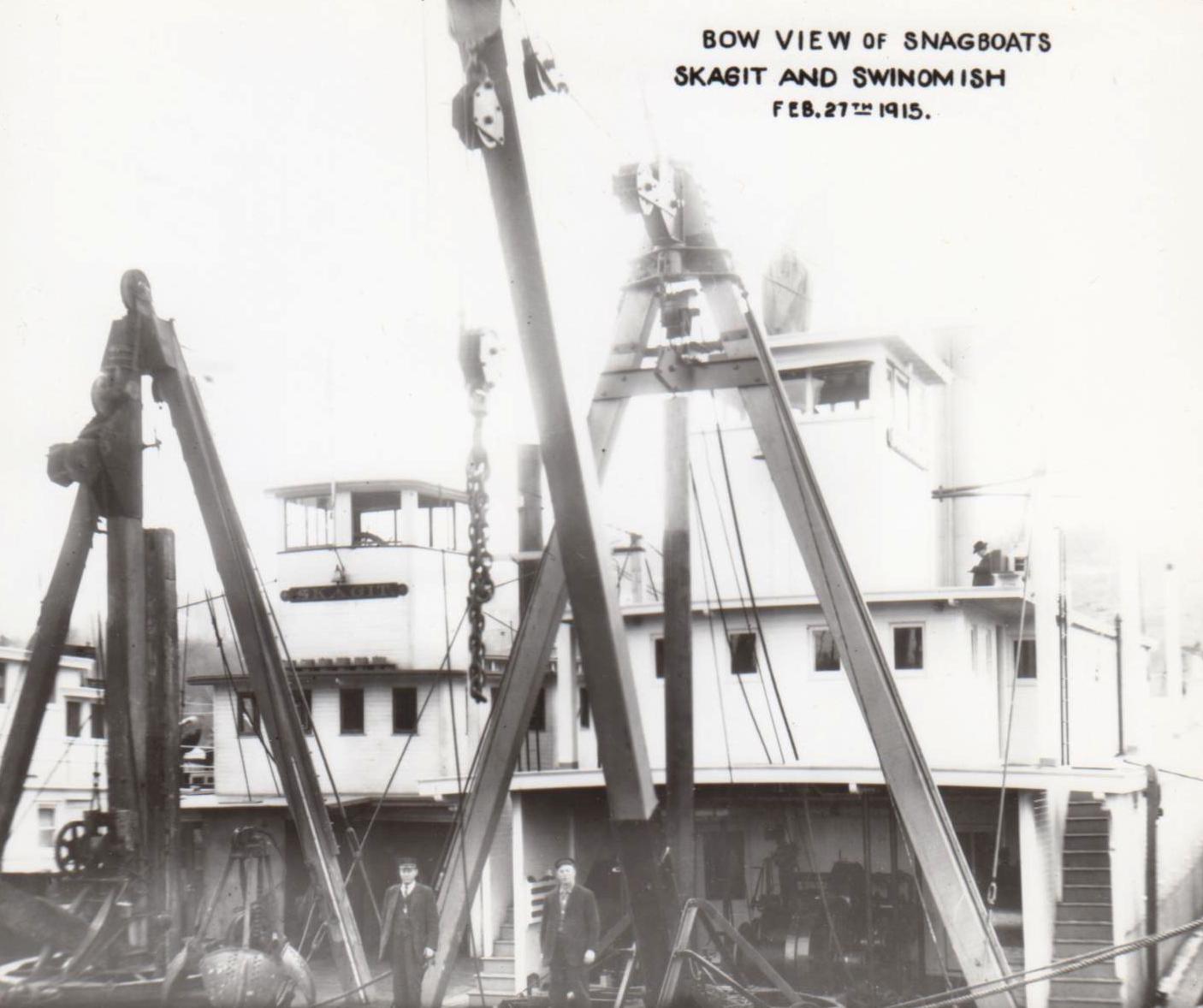 Friends of the Ballard Locks: Snagboats on the Puget Sound - a brief ...