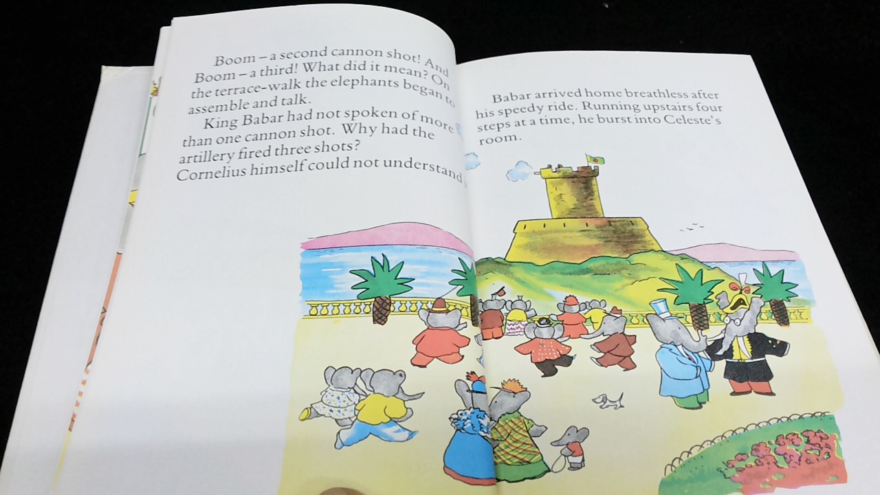 Kid Books Blog: 683.Babar the King / Babar at home