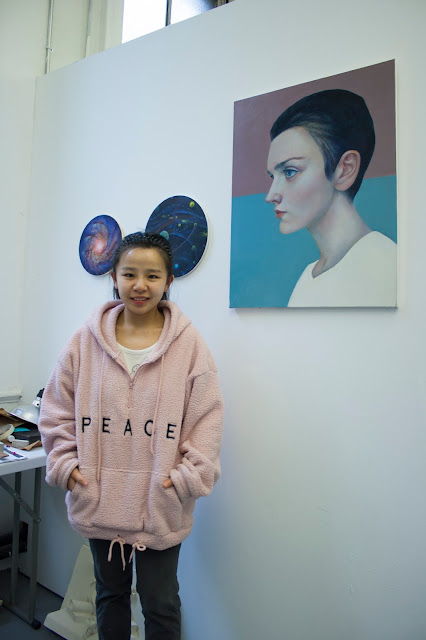 Studio Portraits: Zihan He, MFA 2016 - New York Academy of Art