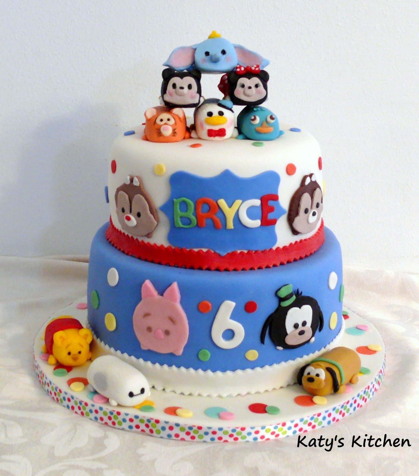 Katy's Kitchen: Tsum Tsum Cake