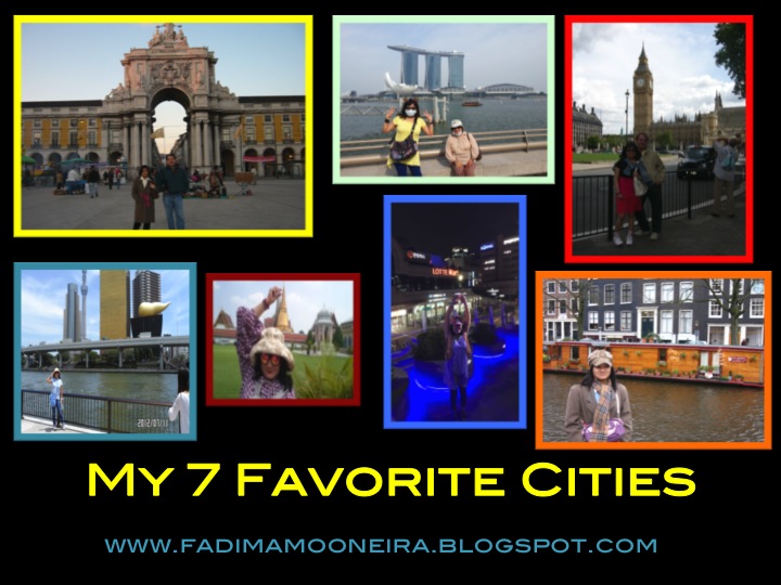 My 7 Favorite Cities