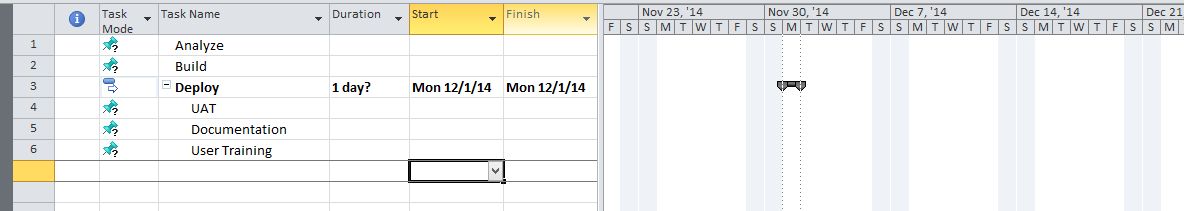 Adding Tasks | Quick MS Project