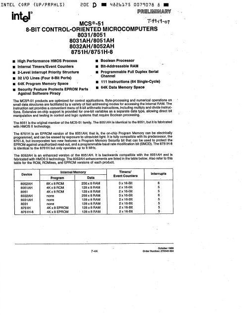 Embedded System with Microcontroller: Book: 8051 Microcontroller DataSheet Embedded System with Microcontroller: Book: 8051 Microcontroller DataSheet