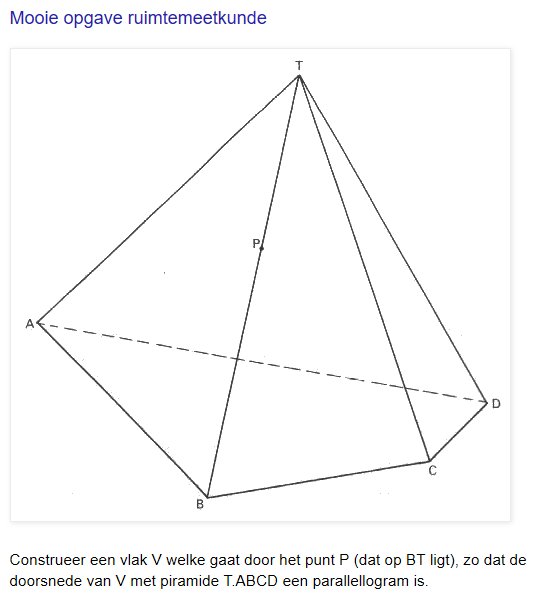 Wiskundeleraar: Ruimtemeetkunde
