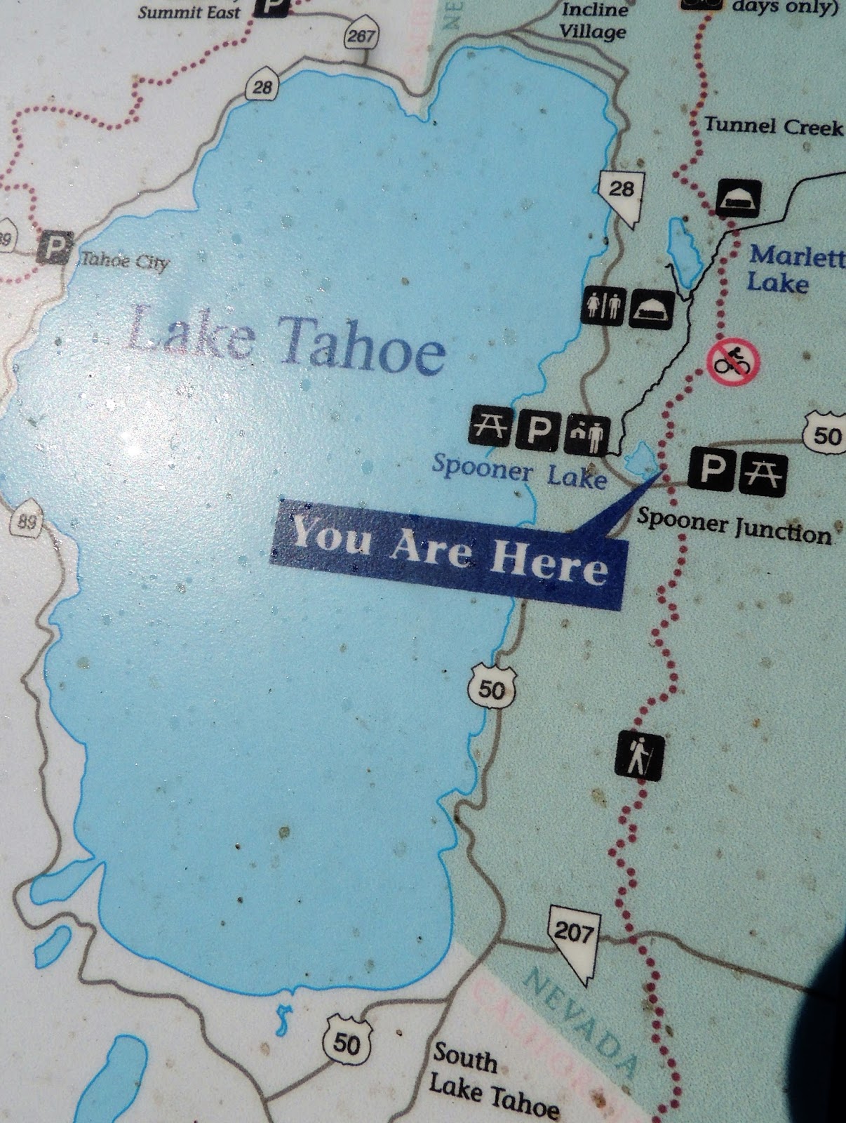 1000 Hikes in 1000 Days: South Lake Tahoe - Spooner Lake - Tahoe Rim ...
