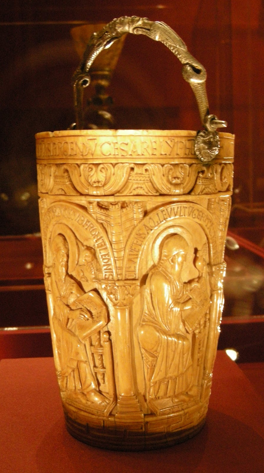 New Liturgical Movement: An Ivory Situla from the Basilica of St ...