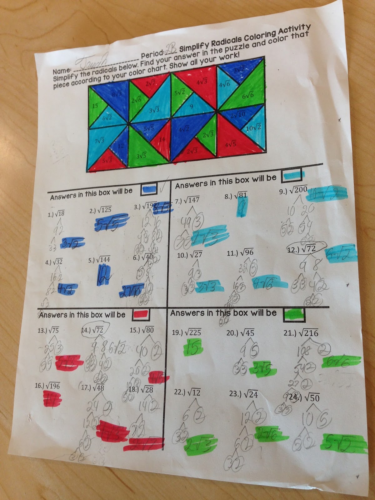 Math Dyal: Radical Radicals