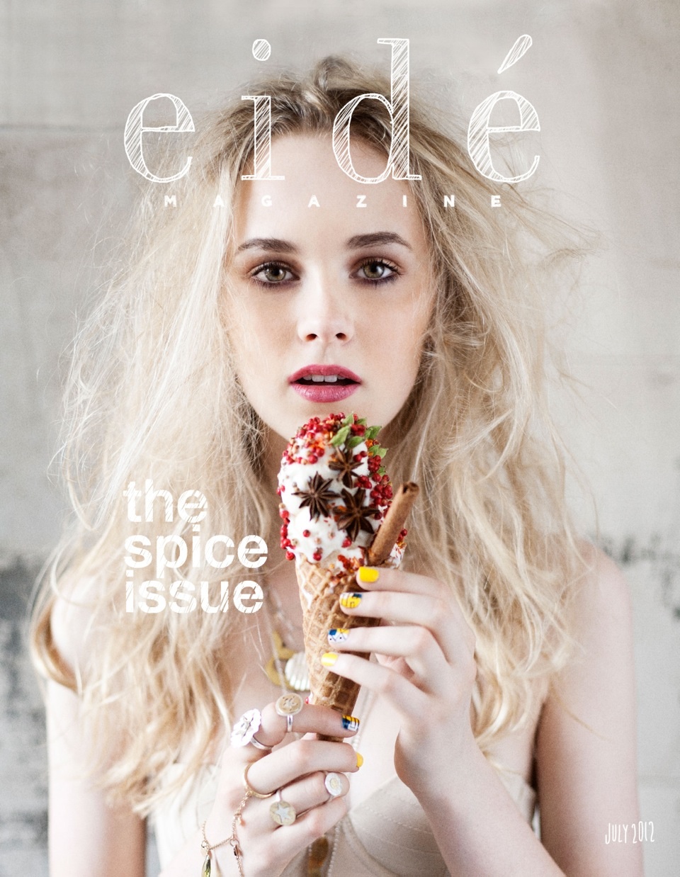 HOP Models & Talent Agency: Jen for Eide Magazine's "Spice Issue"