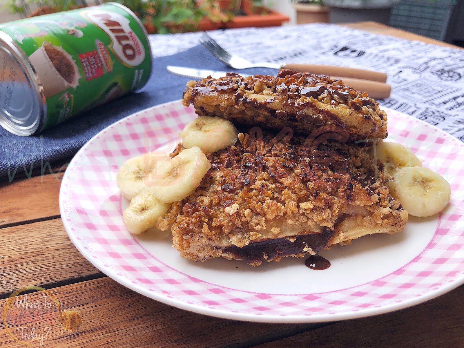 What To Bake Today: Stuffed Milo Lava French Toast