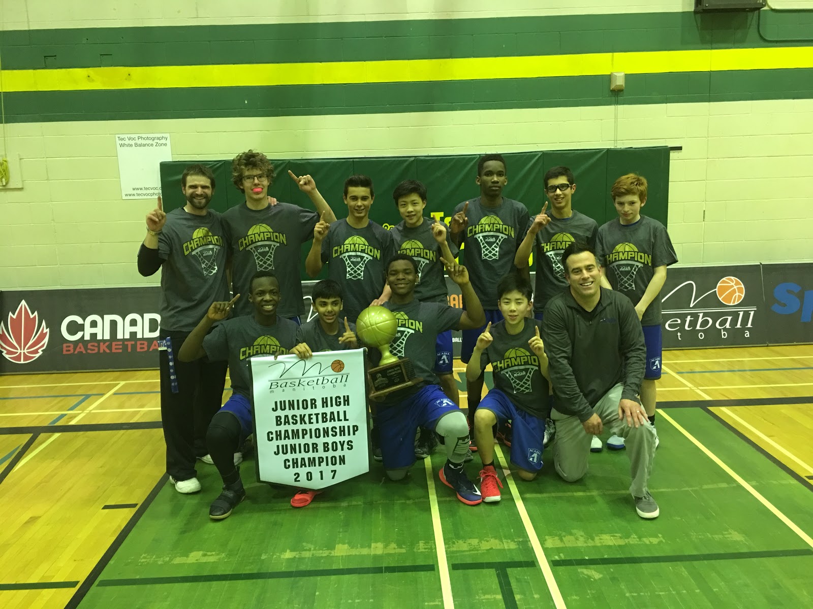 Junior High Basketball Champions Crowned for 2017 - Basketball Manitoba