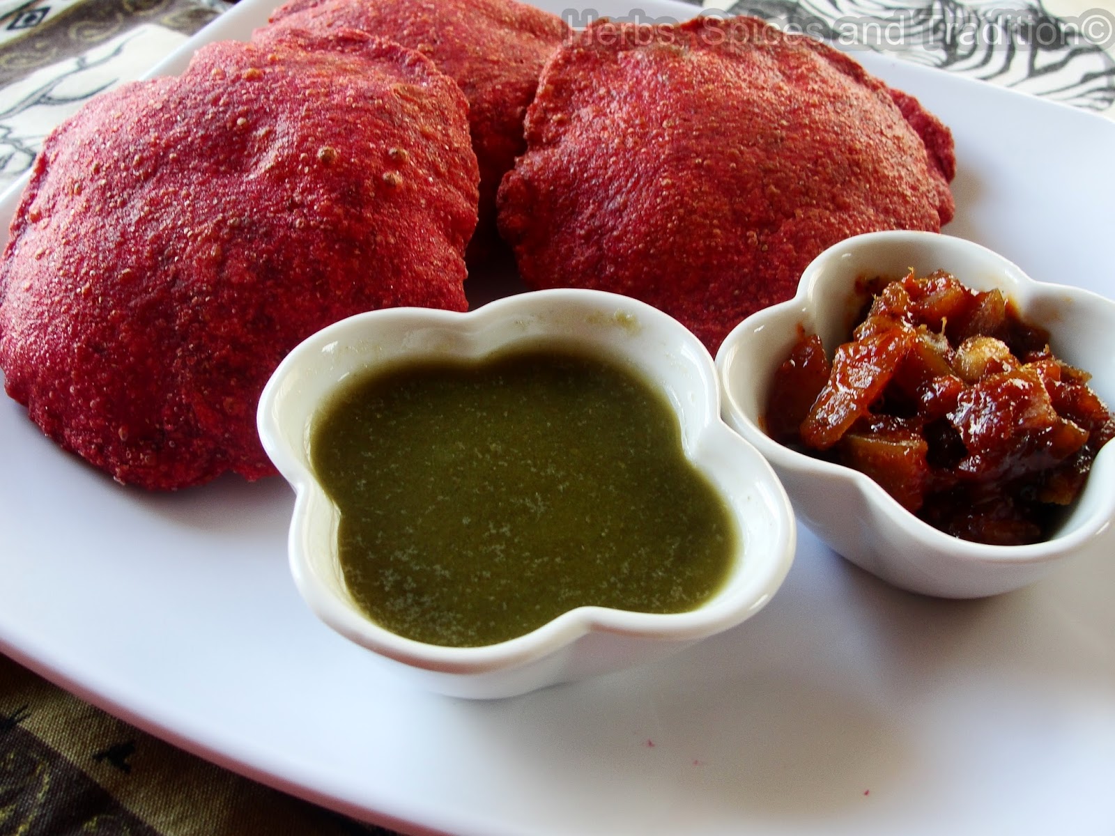 Herbs, Spices and Tradition: BEETROOT PURI