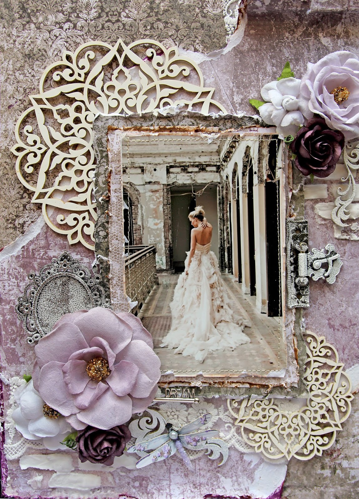 My Glitter Coated Life: Beautiful Dream Layout~