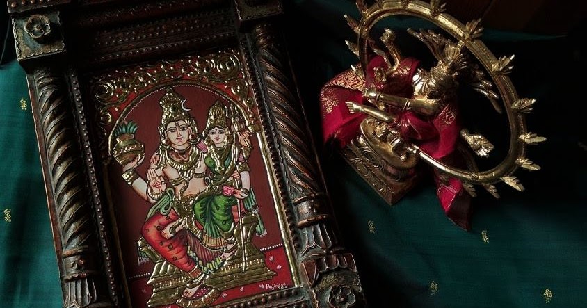 DravidianArt: Shivan Parvathi