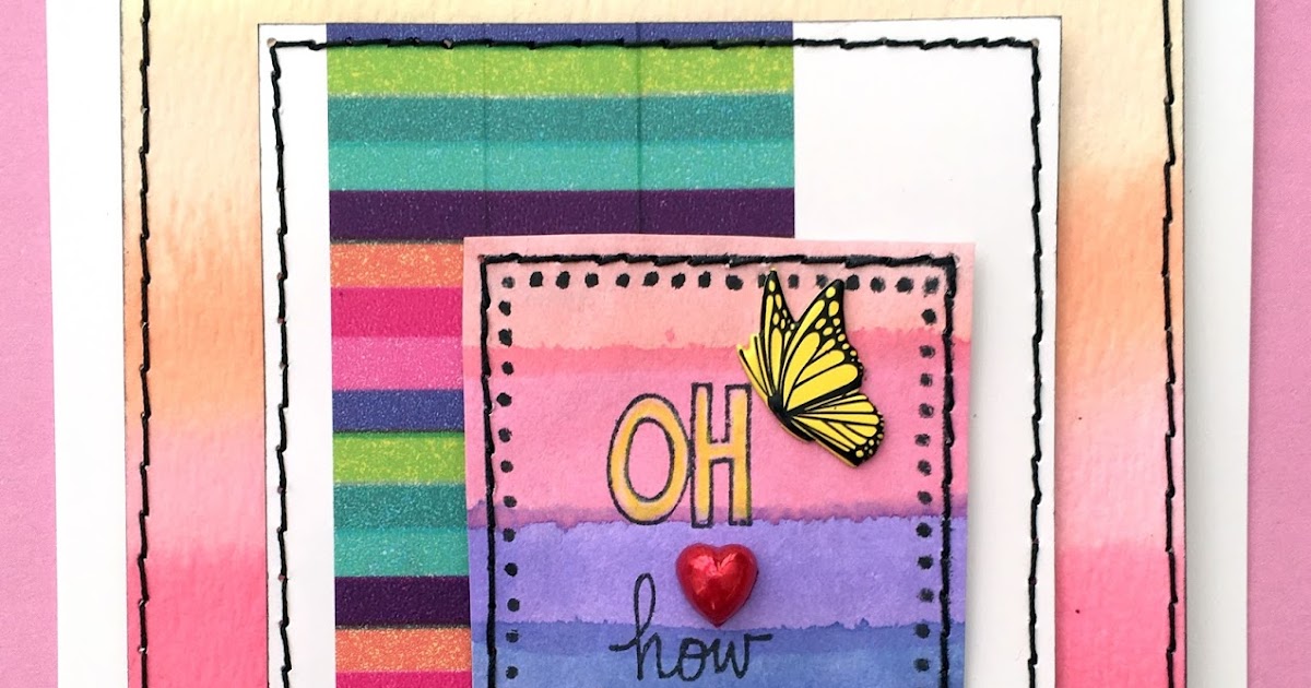 ...all the GOOD blog names were taken...: double rainbow! (...of cards...)