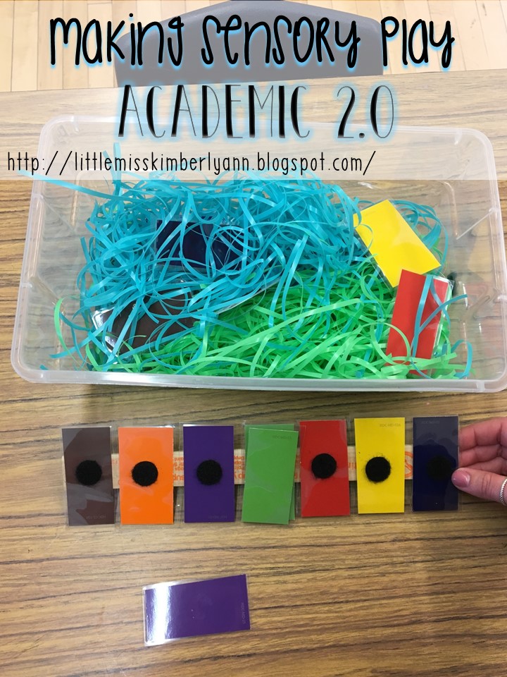 Little Miss Kim's Class: Making Sensory Play Academic in Special Education