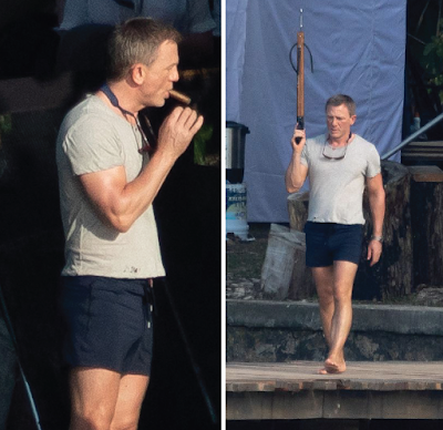 my new plaid pants: Feet Up, Daniel Craig