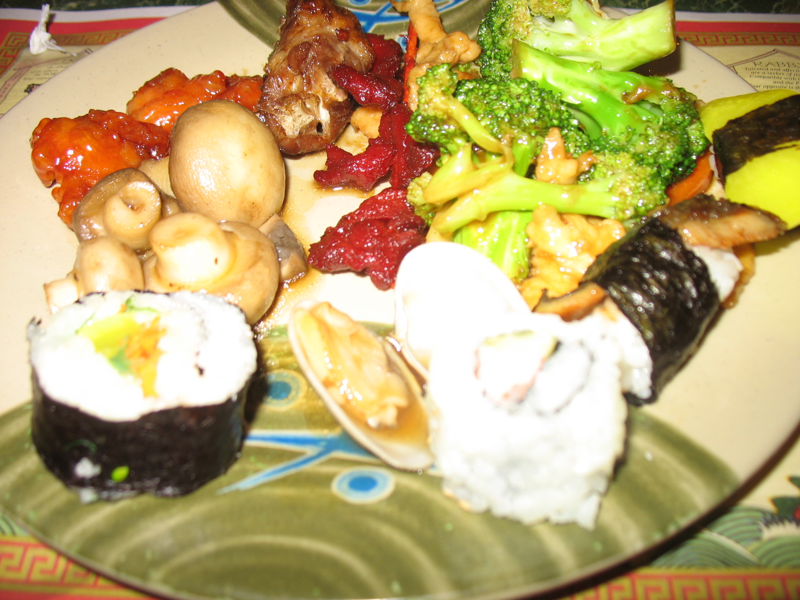 Hudson buffet has something for everyone, from the Asian fan to the ...