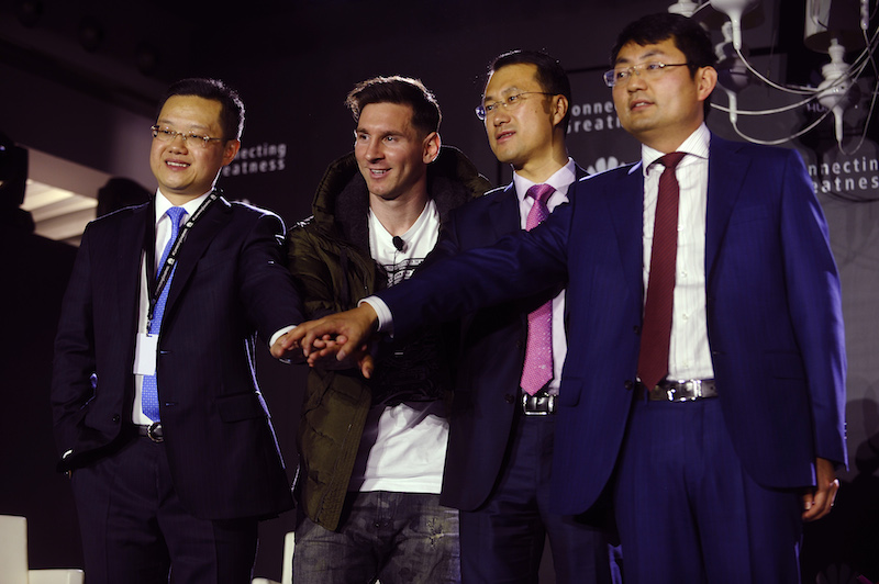 Huawei Signs Lionel Messi as Brand Ambassador (Photos & Video ...