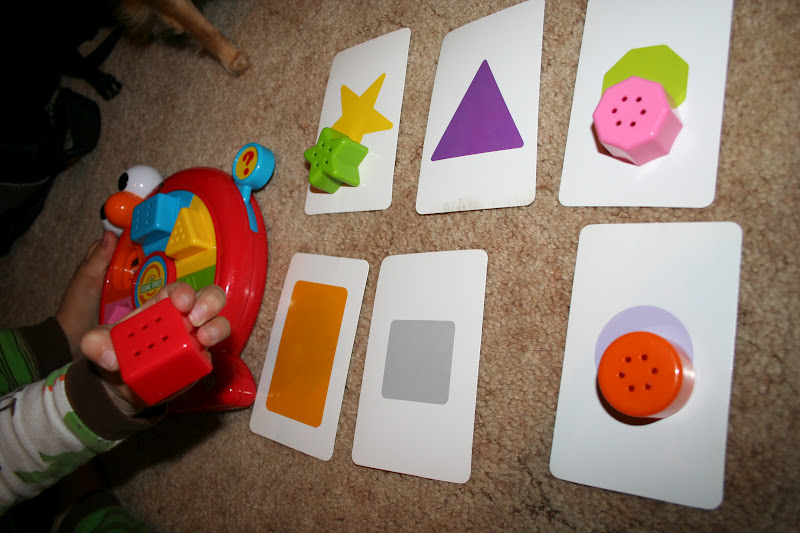 Learning At Play: Teaching Shapes