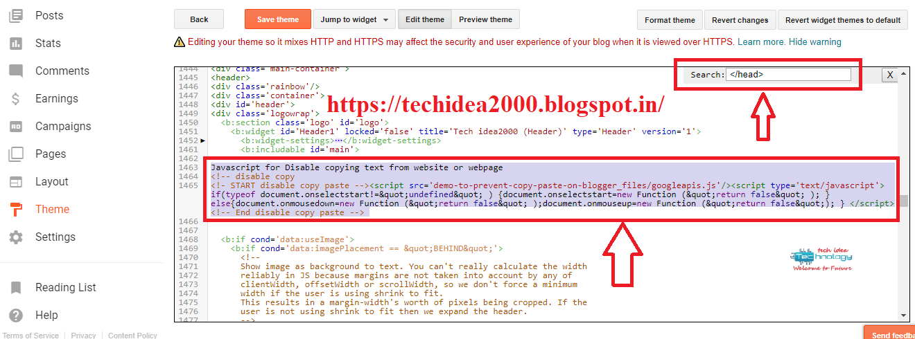 How To Disable The Copy Paste By Right Clicking Tech Idea2000