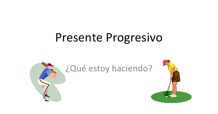 Present Progressive.. Easy English: Cartoon! :P