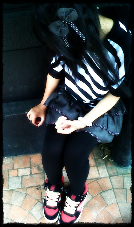 this is emo girl model from indonesia | emo girl hairstyile