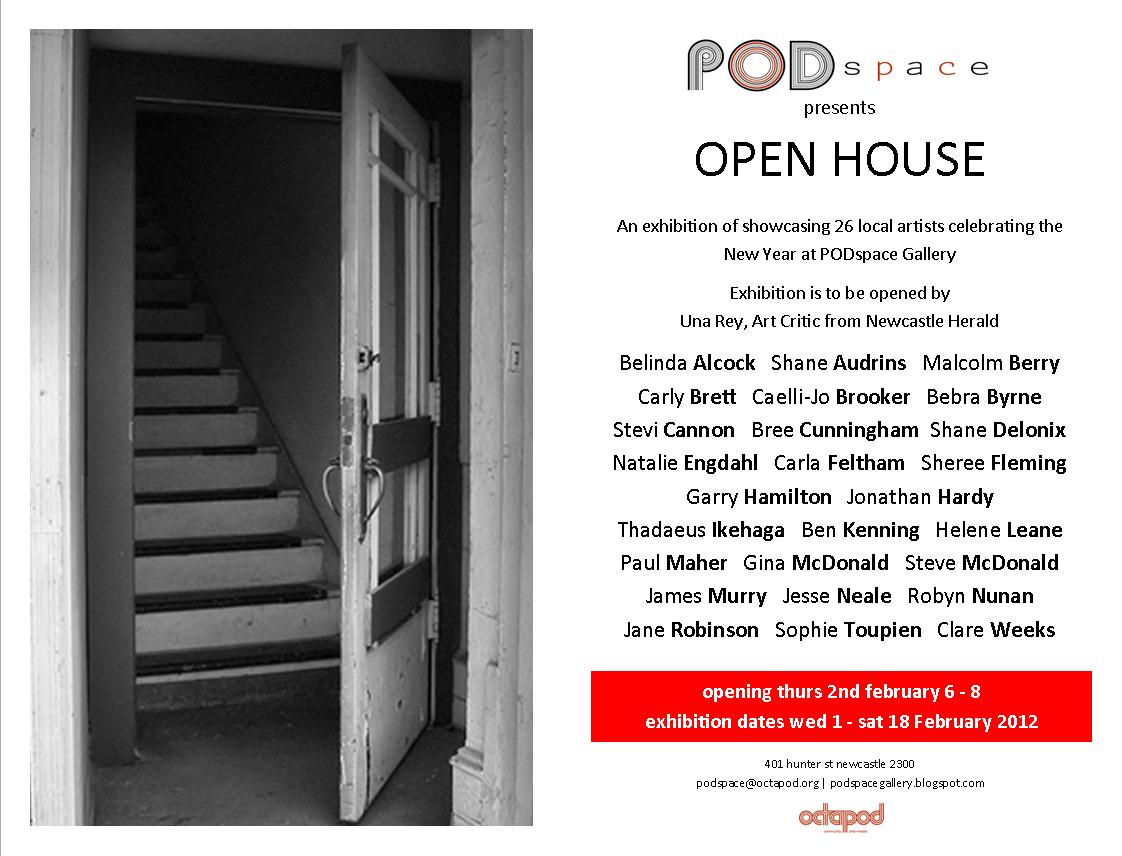 PODspace gallery: OPEN HOUSE - group exhibition