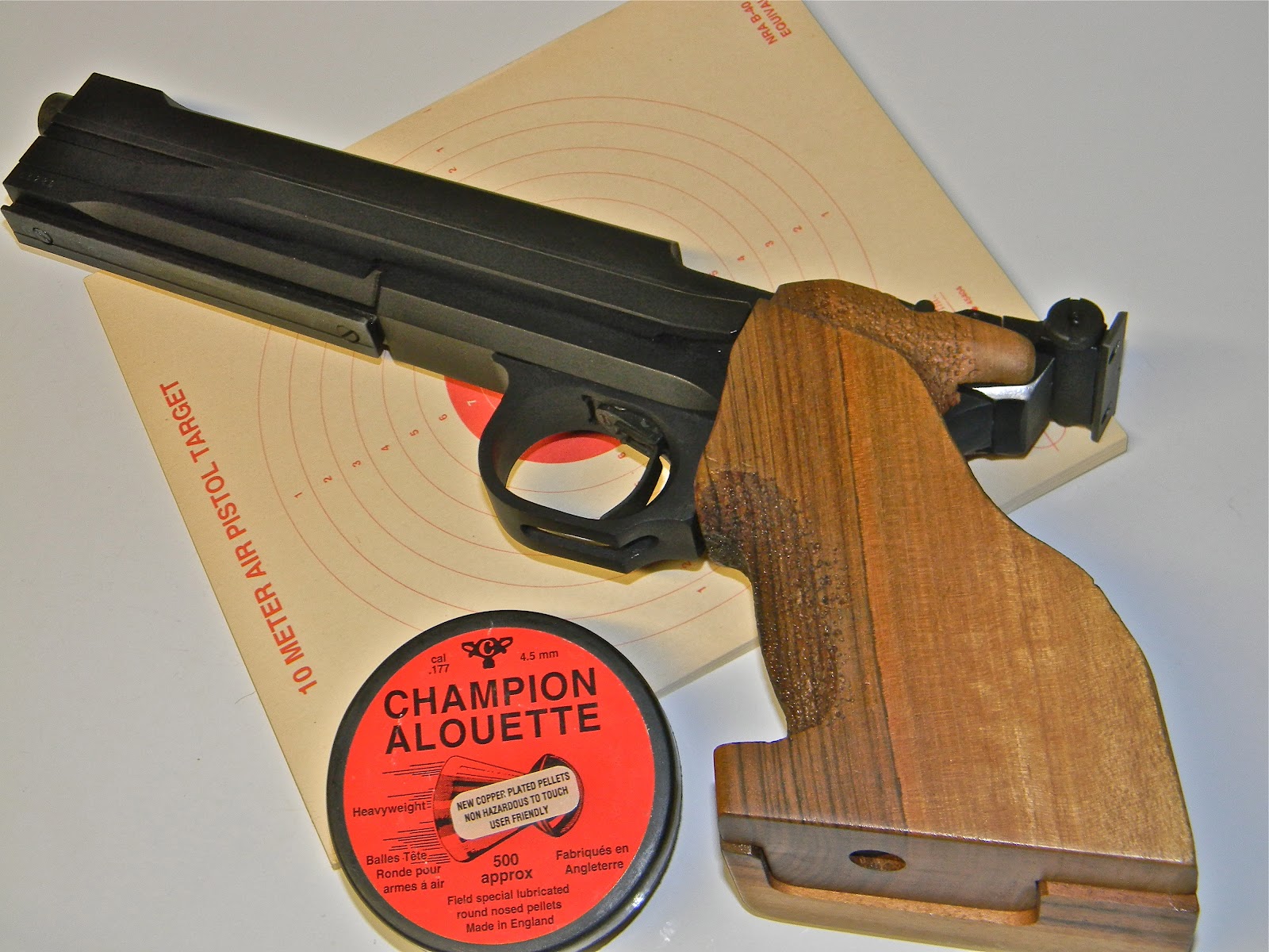 Another Airgun Blog: Air Match 600 Front Sight Repair